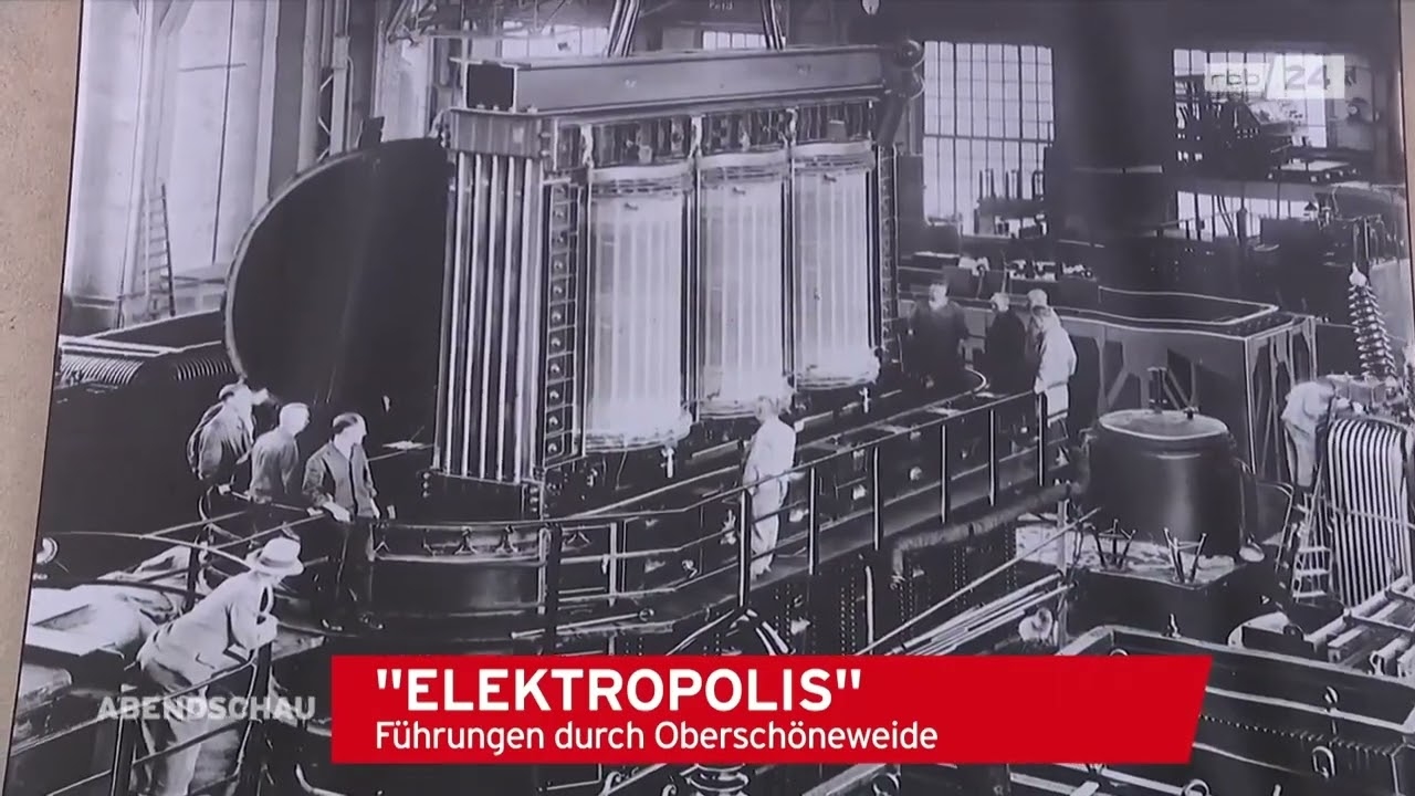 "Elektropolis" - Führungen durch Oberschöneweide (RBB Abendschau 16.01. ...